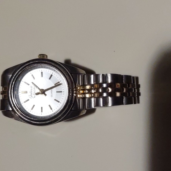 Elgin | Accessories | Vintage Galaxie By Elgin Quartz Womens Wristwatch ...